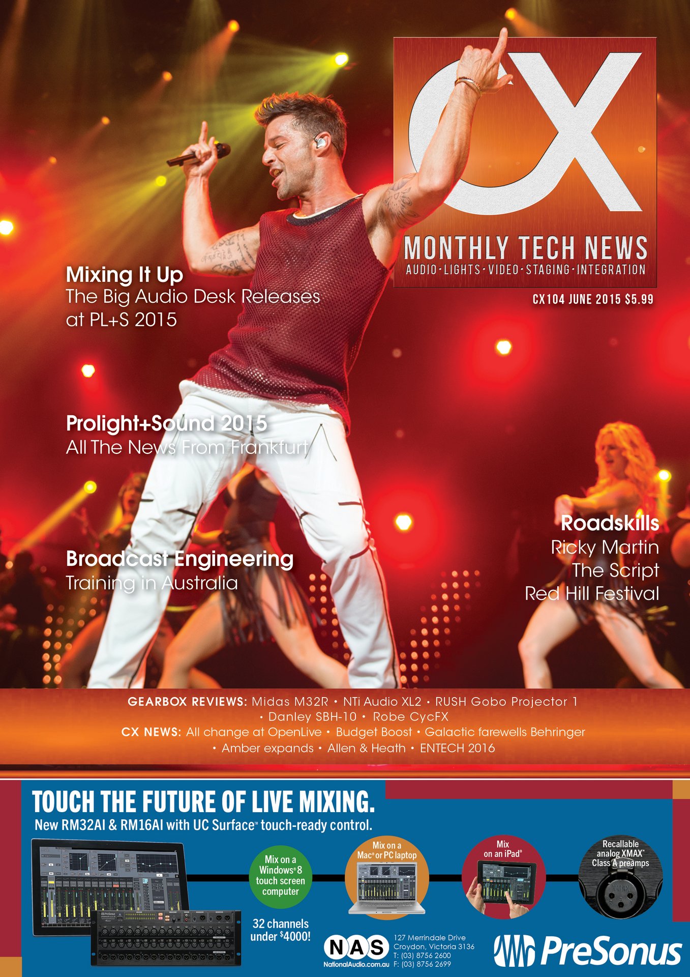 CX104 Jun 2015 — CX Network