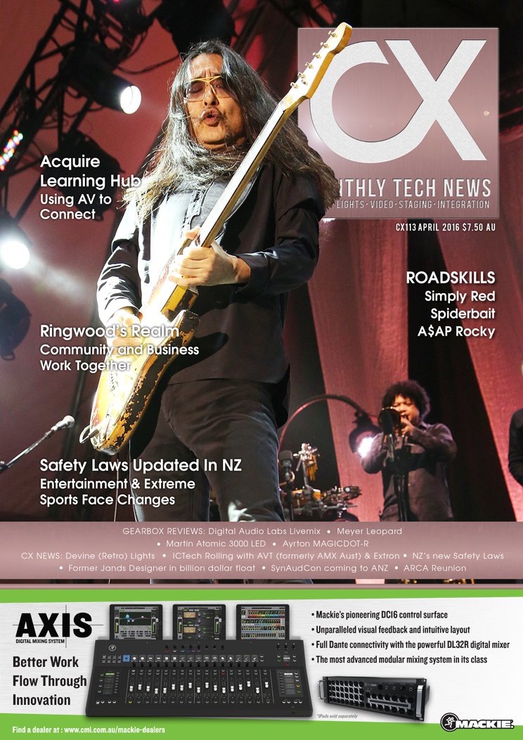 CX113 Apr 2016 — CX Network