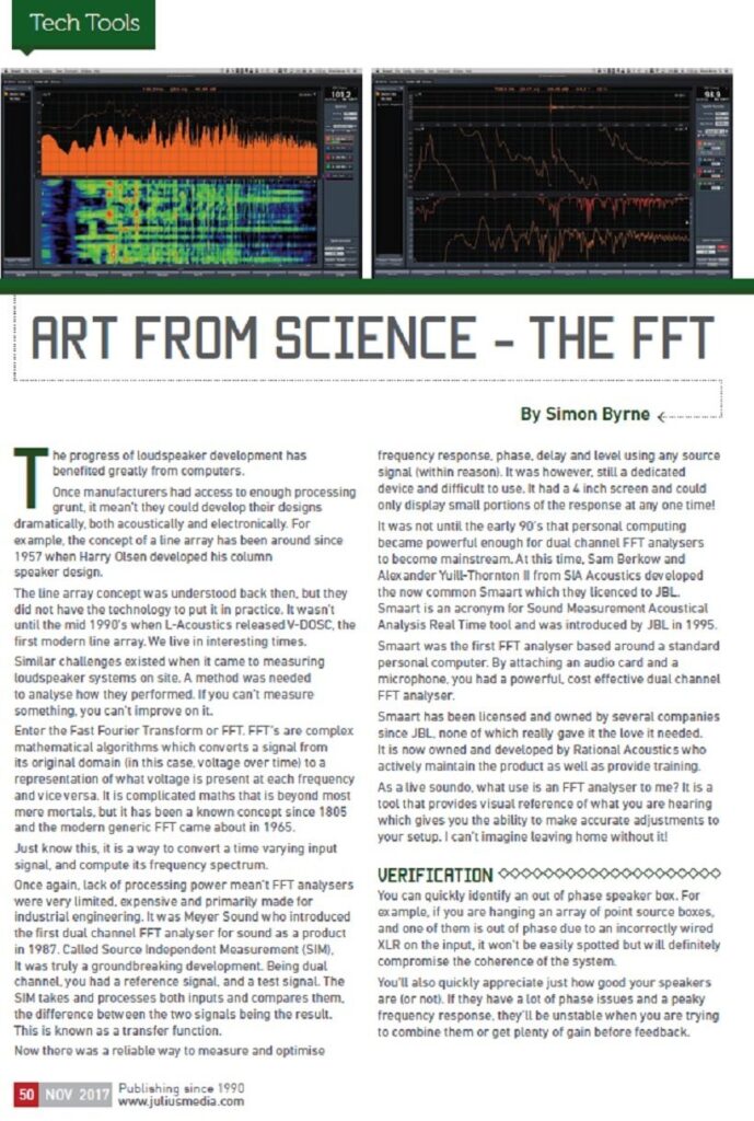 Art From Science: The FFT — CX Network