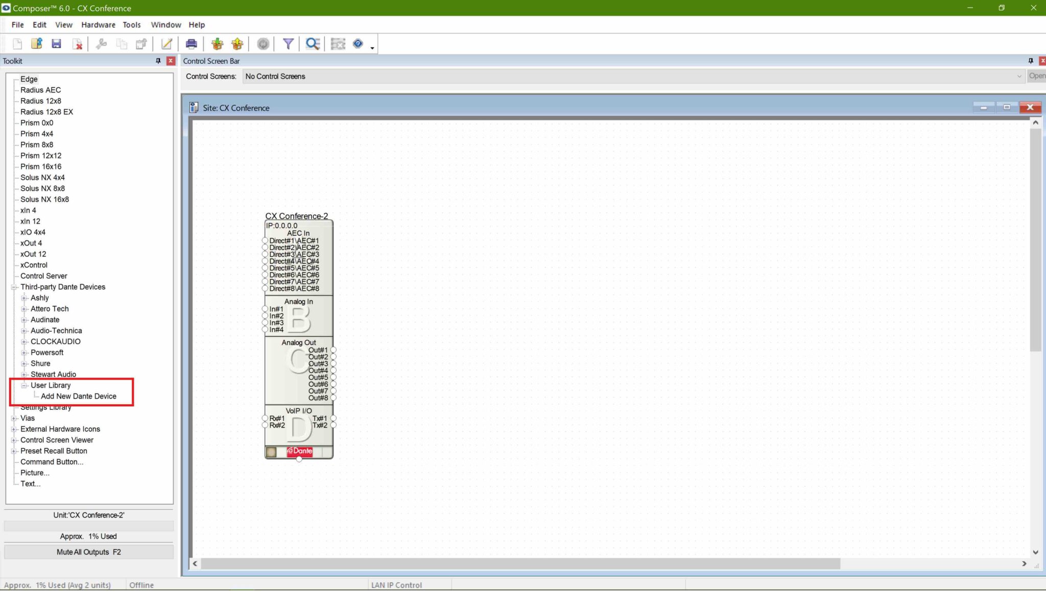 How To Add Third Party Dante Devices into Symetrix Systems — CX Network