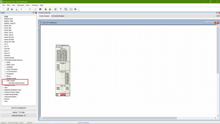 How To Add Third Party Dante Devices into Symetrix Systems — CX Network