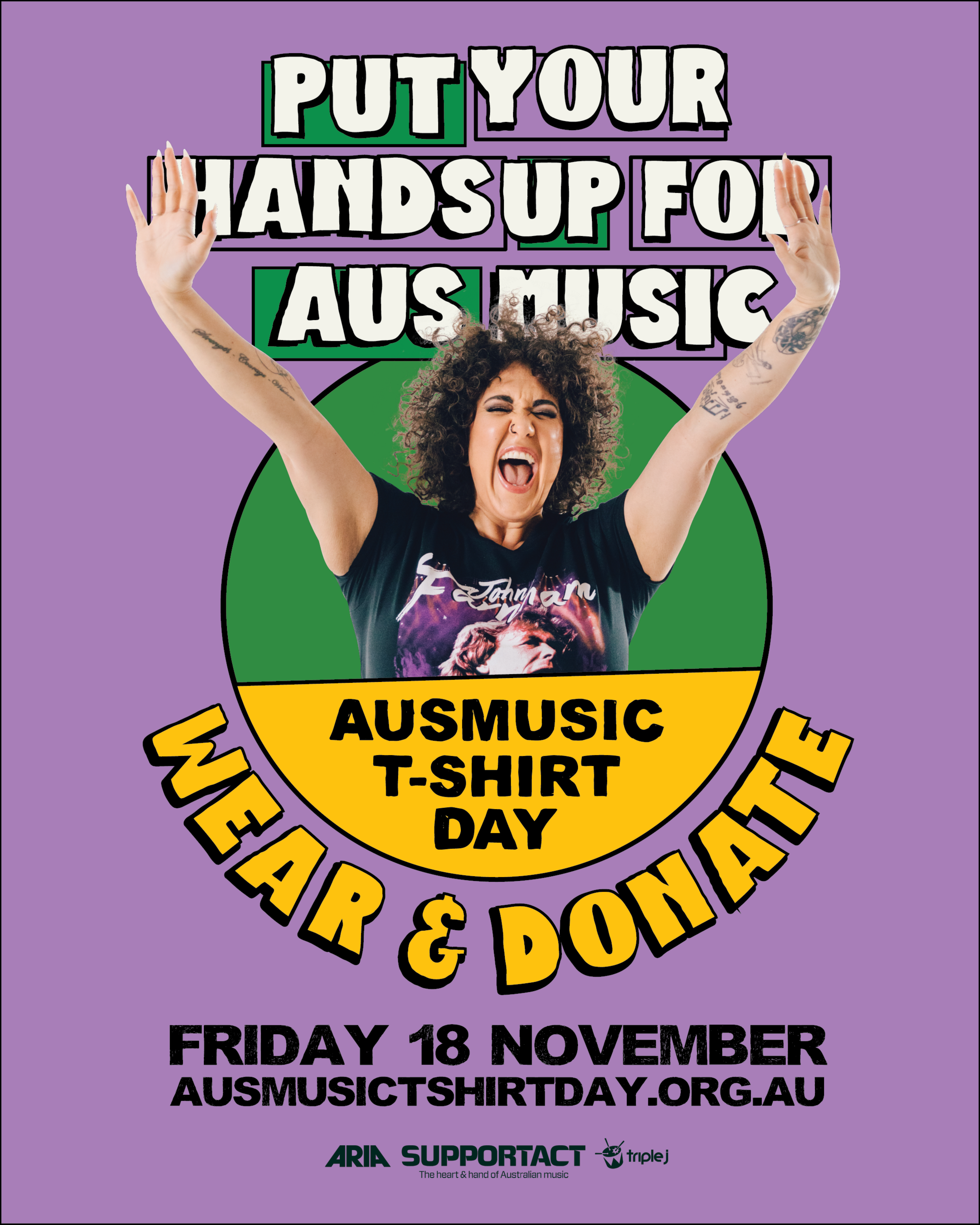 Ausmusic T-Shirt Day – Friday 18 November! — CX Network